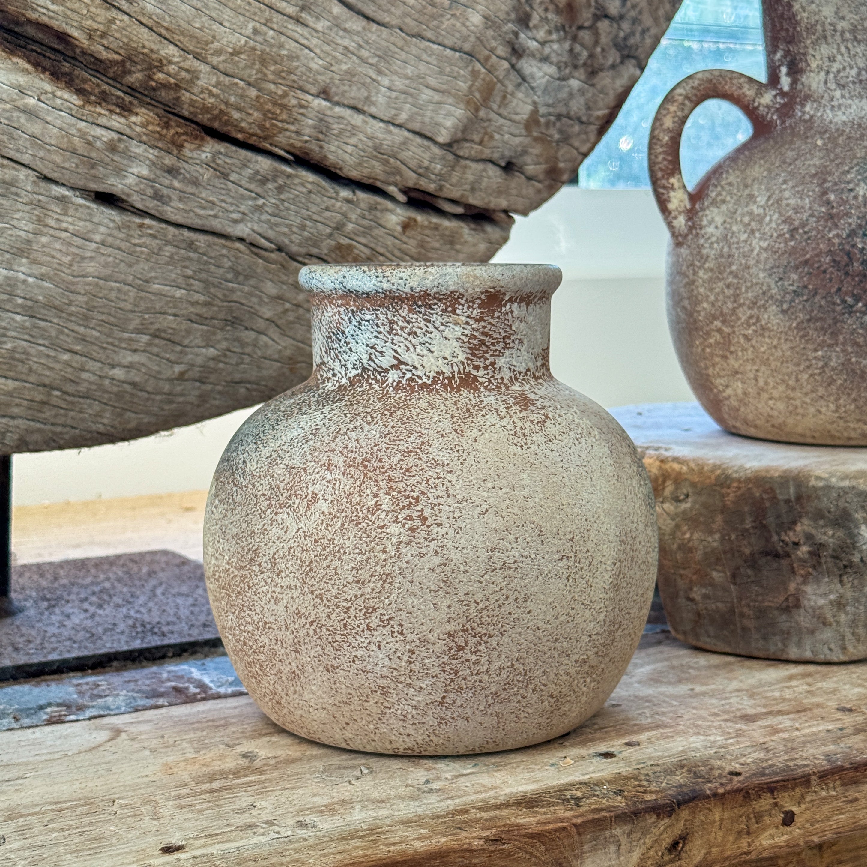 Noor Rustic Globe Pot | 15 cm Preorder