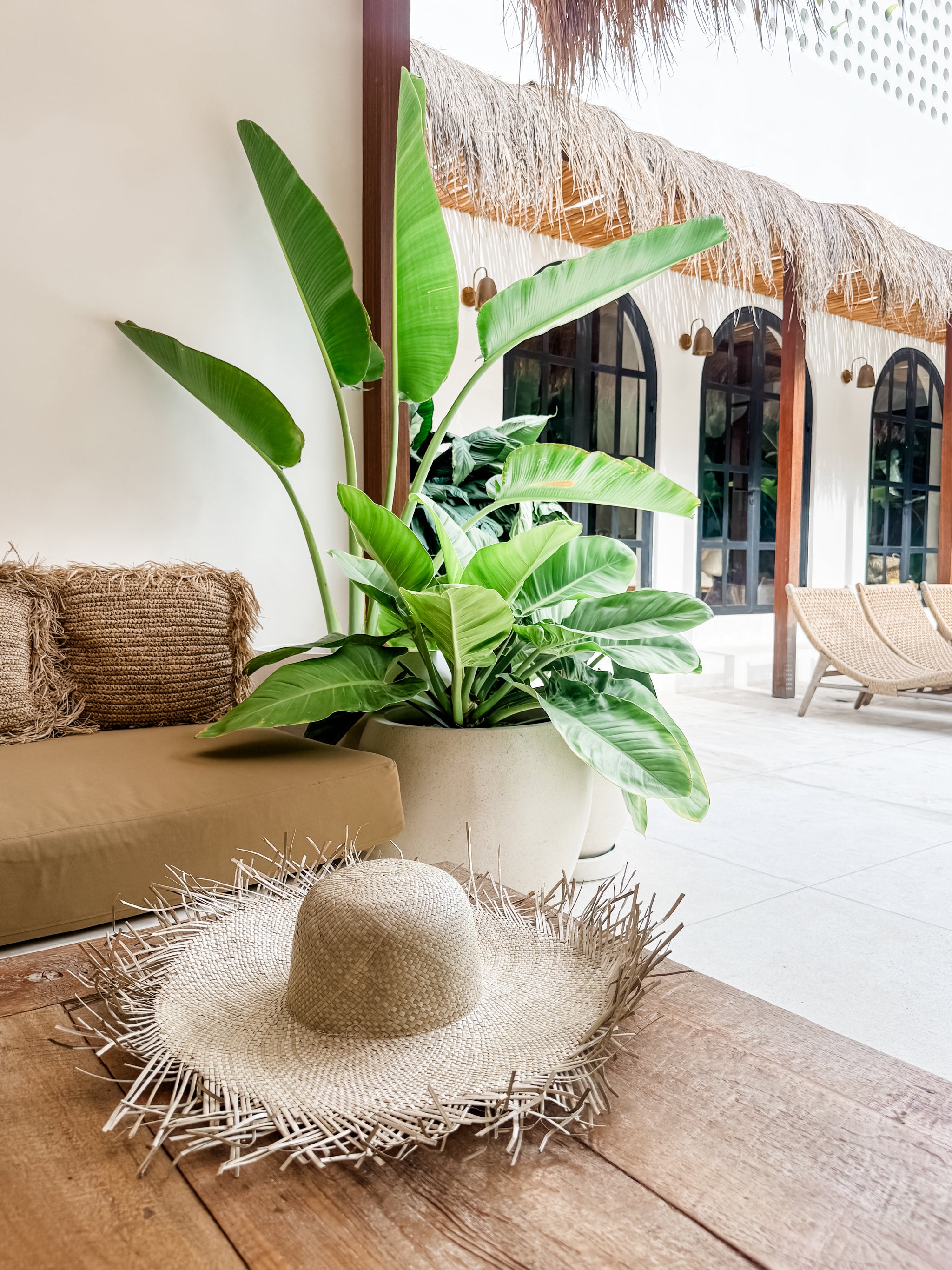 Bahamas Sun Hat | Natural