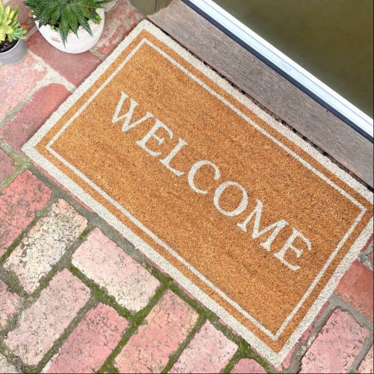 Welcome Sand Doormat