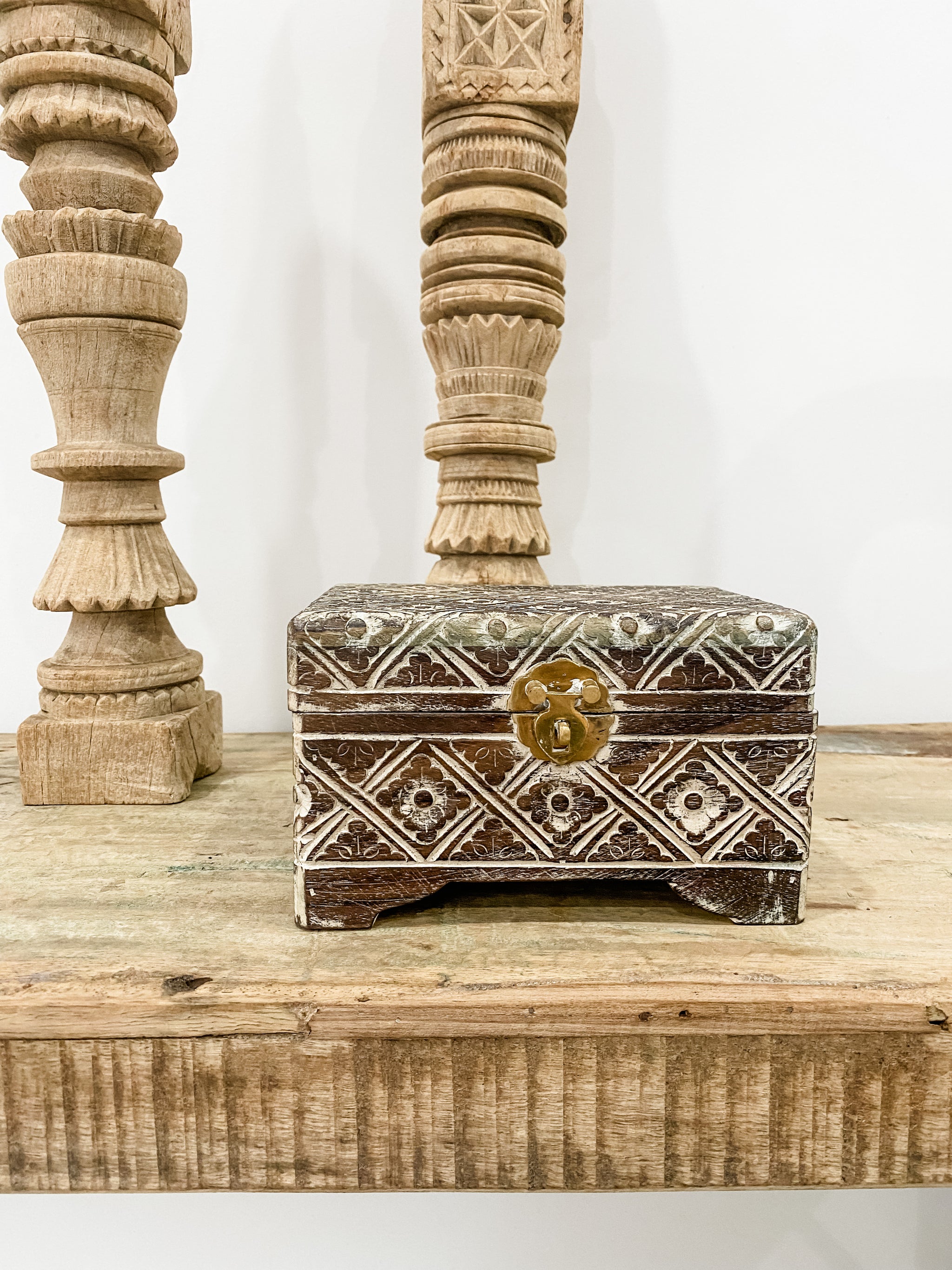 Moroccan Flower Chest