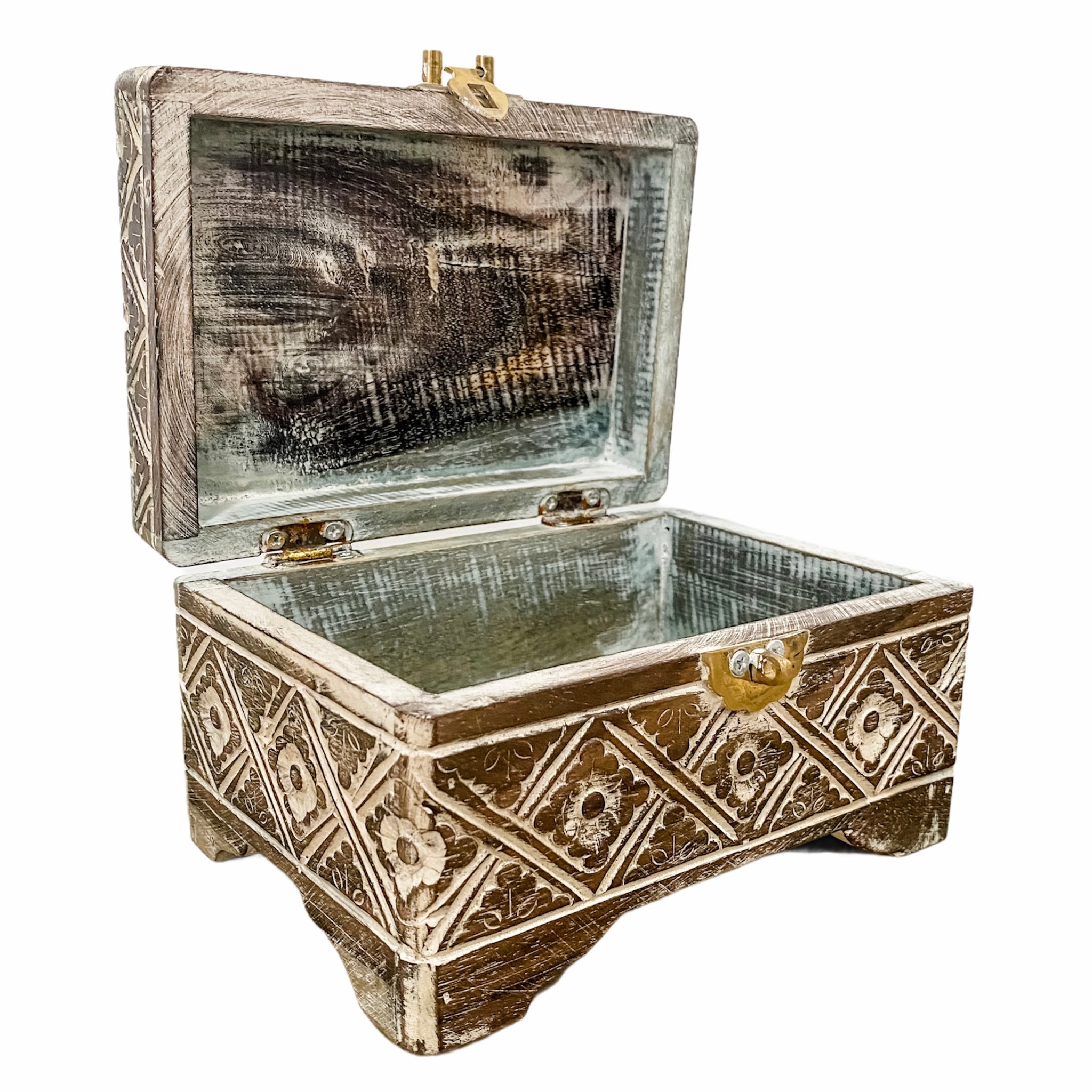Moroccan Flower Chest